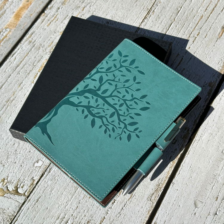 The Tree of Life Journal in Teal: Your Next Favorite! – Settini